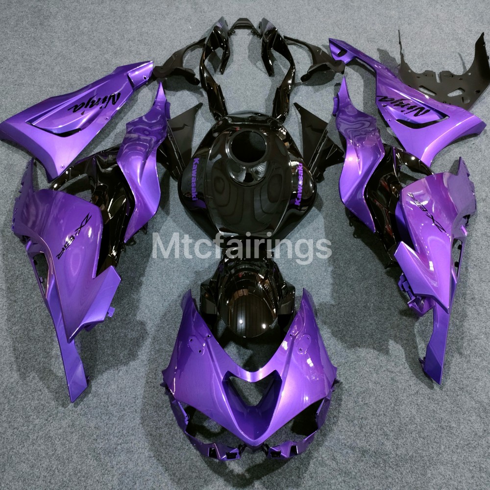 Candy Purple Fairings for Kawasaki Ninja ZX6R(full tank cover)(2024-2025)
