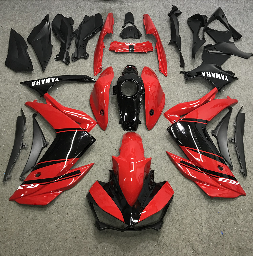Yamaha R6 Black And Red