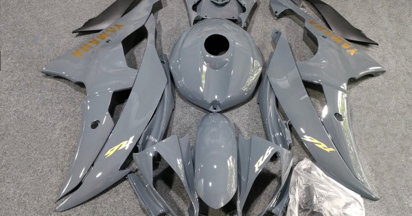 Yamaha Nardo Gray YZF R6 Motorcycle Fairings(2008-2016)