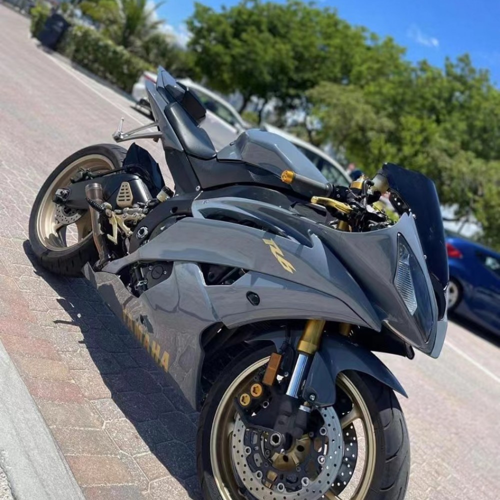 Yamaha Nardo Gray YZF R6 Motorcycle Fairings(2008-2016)